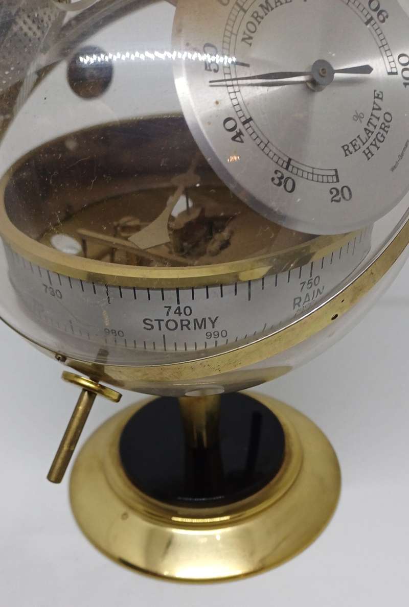 Barometers & Thermometers - WEATHER STATION /BAROMETER WEST GERMANY was ...