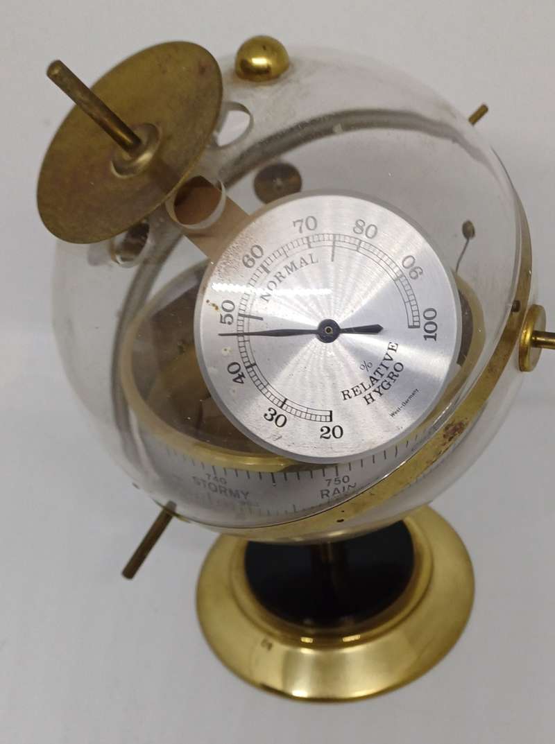 Barometers & Thermometers - WEATHER STATION /BAROMETER WEST GERMANY was ...