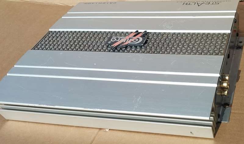Amplifiers & Equalizers - OLDSCHOOL CALIBRA STEALTH 1,400W CAR ...