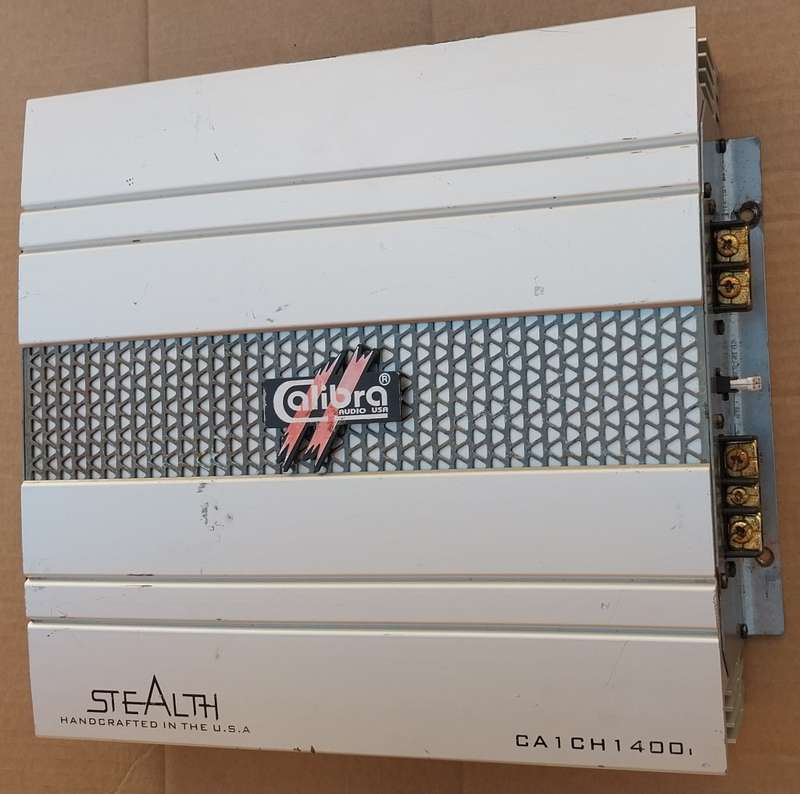 Amplifiers & Equalizers - OLDSCHOOL CALIBRA STEALTH 1,400W CAR ...