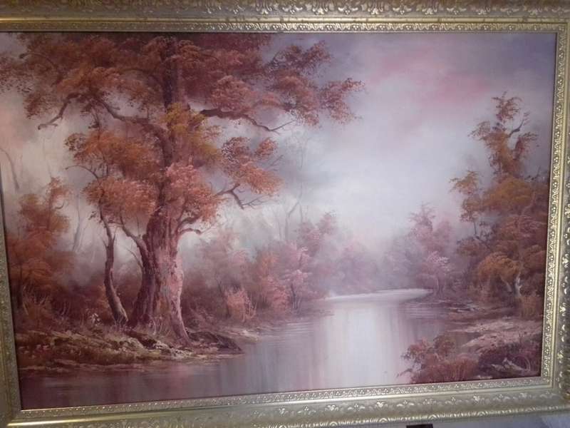 Paintings - Beautiful Oil on Board by 20th-C Italian Artist Irene ...