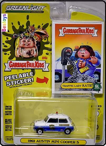 Models - Greenlight Diecast Model Car Garbage Pail Kids Austin Mini ...