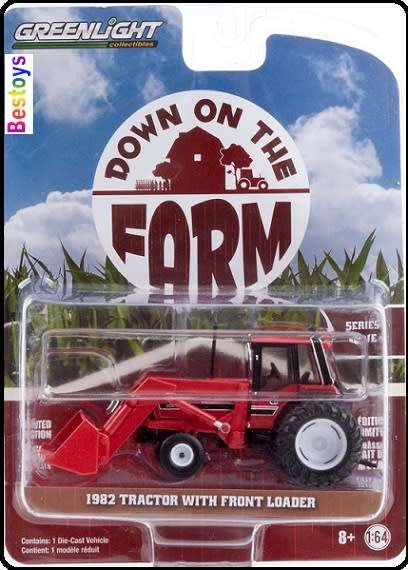 Models - Greenlight Diecast Model Tractor On the Farm Tractor + Front ...