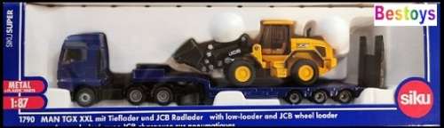 Models - SIKU Diecast Model 1790 MAN TGX XXL Truck + Lowbed trailer ...