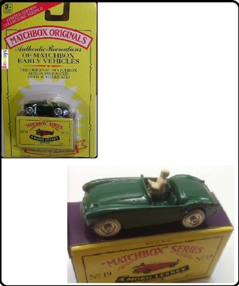 Models - Matchbox Diecast Model Car Original Recreations MG Midget TD ...