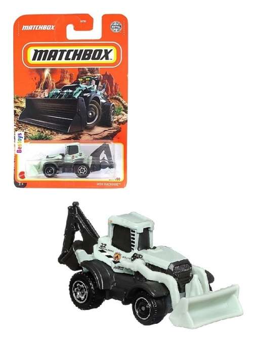 Models - Matchbox Diecast Model 2022 29/100 MBX Backhoe Construction ...