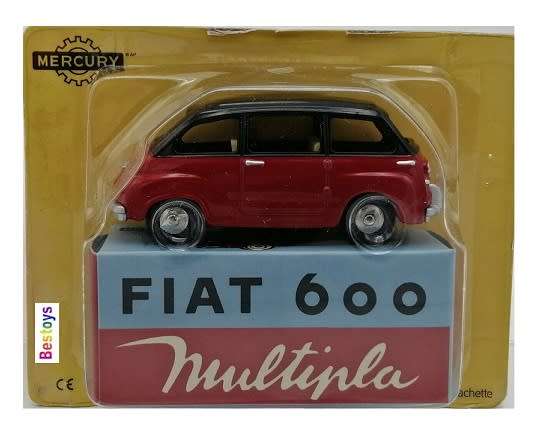 Models - Hachette Mercury Diecast Model Car Collection Fiat 600 ...