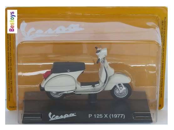 Models - Vespa Piaggio Diecast Model Scooter Collection P 125 X 1977 1/ ...