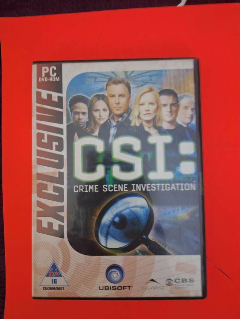 Games - PC Games CSI Crime Scene Investigation for sale in Johannesburg ...