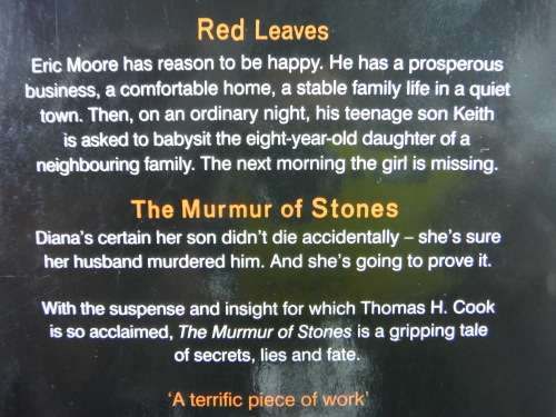 Thriller & Adventure - Thomas H. Cook Omnibus : Red Leaves and The ...