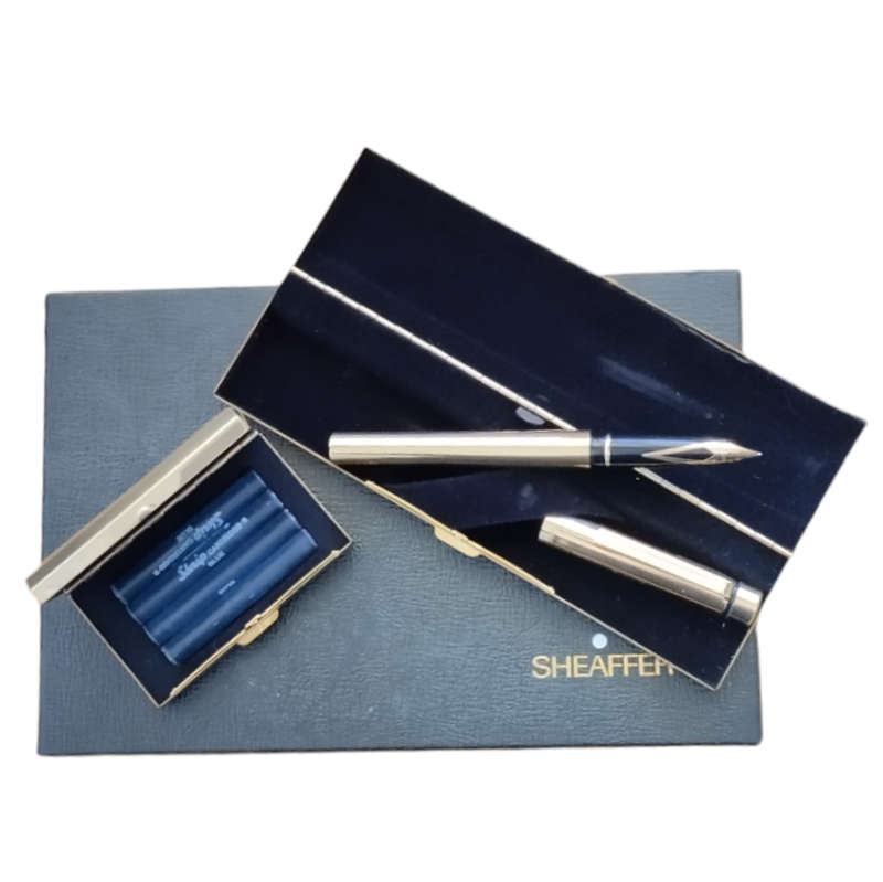 Stationery - Sheaffer Fountain Pen Set with Box and Refills #O0021 was ...