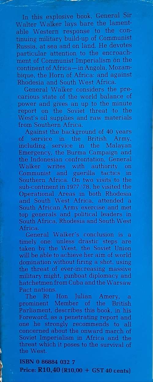 History & Politics - The Bear at the Back Door by General Sir Walter ...