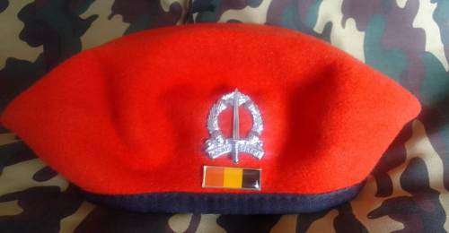 South African Army - SADF/ SA ARMY MILITARY POLICE BERET (FULL) (CAP ...