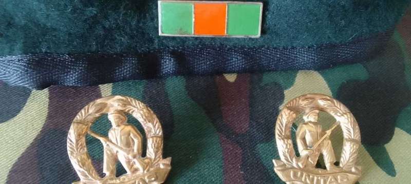 South African Army - SADF COMMANDO BERET (FULL) LARGE CAP BADGE/BALKIE ...