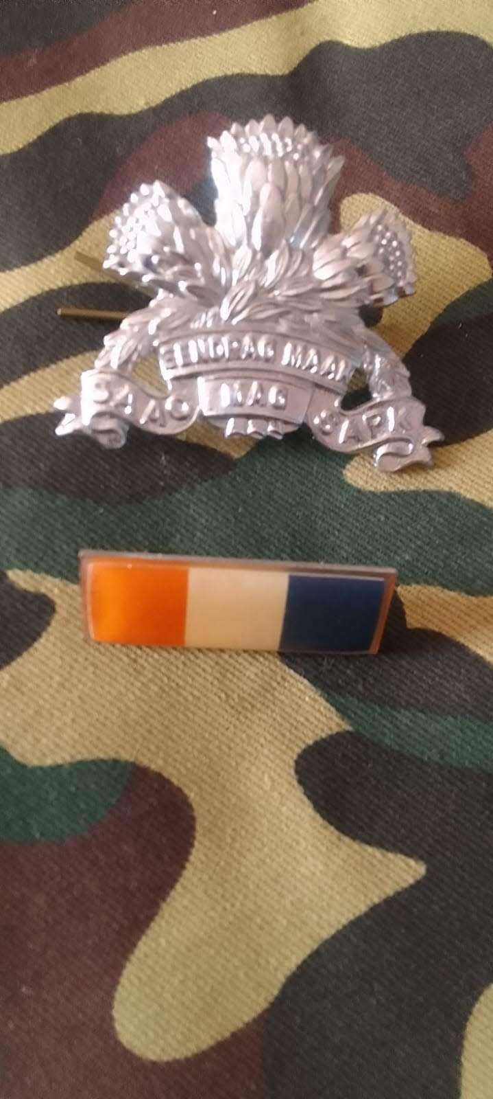 Headgear - SADF/ SA ARMY SPECIAL SERVICES BATTALION (SSB) CAP BADGE ...