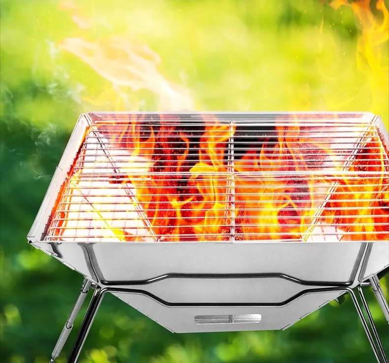 Braais - Foldable Barbeque Braai Stainless Steel Camping Outdoor Strong ...
