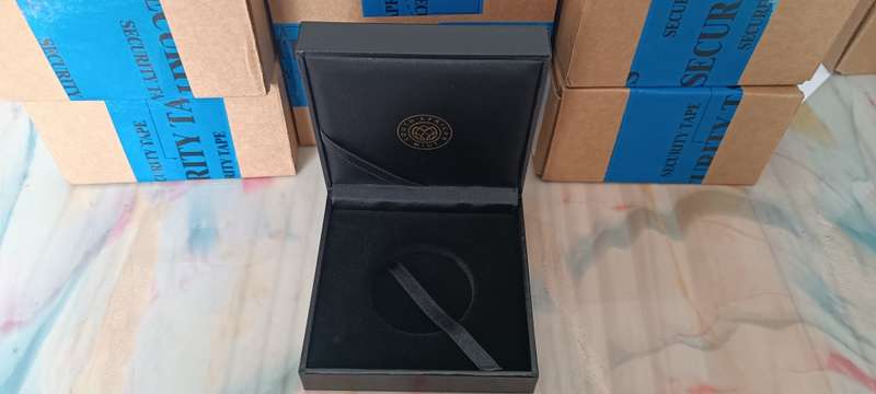 Coin Holders & Pockets - ***SOUTH AFRICAN MINT FIVE 1 OZ COIN BOXES ...