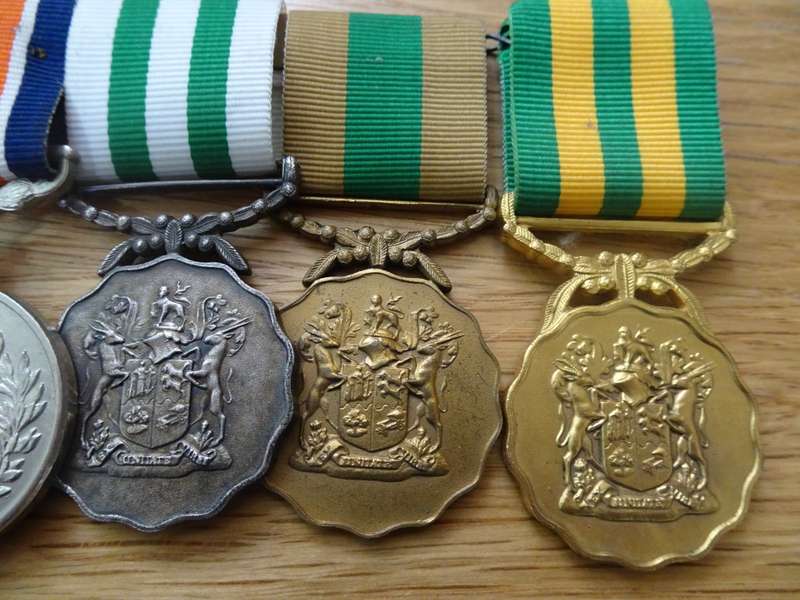 SADF & SANDF - Set Of SADF Medals Medals Awarded To AO II Anderson ...