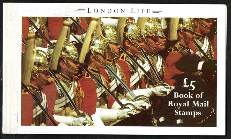 England - GB 1990 `LONDON LIFE` MINT AND COMPLETE BOOKLET. SG DX11. AS PER IMAGES. CV GBP 30 ...
