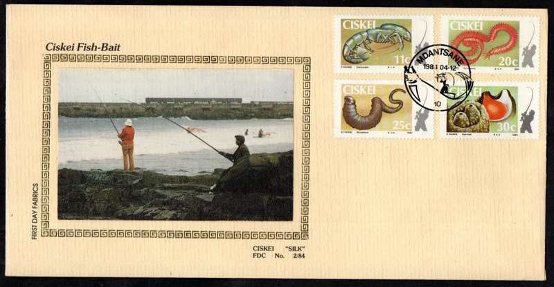 Ciskei - CISKEI SELECTION OF (X8) `SILK` COVERS. AS PER SCANS ...