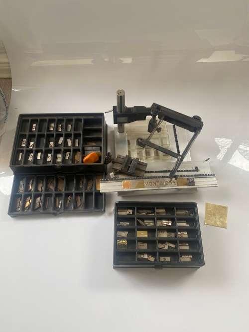 Other Antiques & Collectables - GRAVOGRAPH ENGRAVING MACHINE WITH ALL ...