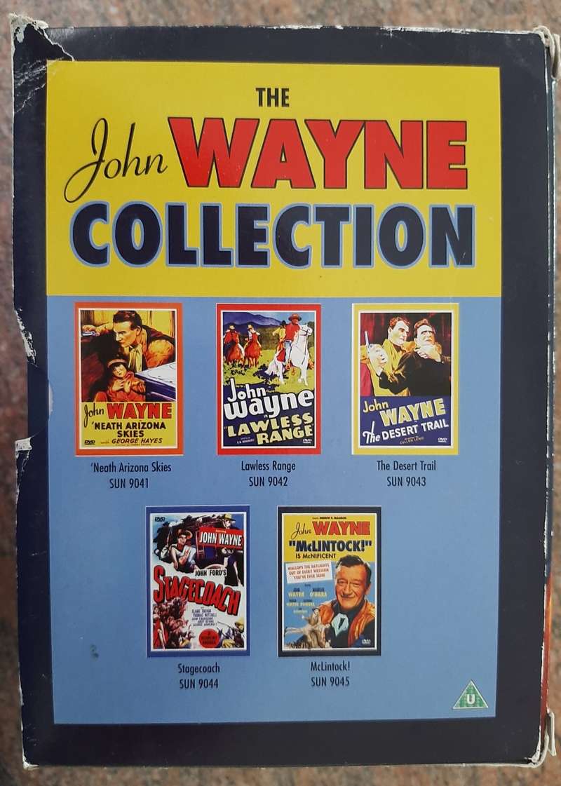 Movies - John Wayne Movie collection, 5 DVD set for sale in Margate ...