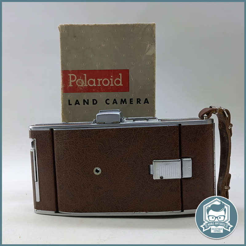 Cameras - Large Original Vintage 1950`s Boxed Polaroid Model 95 First ...