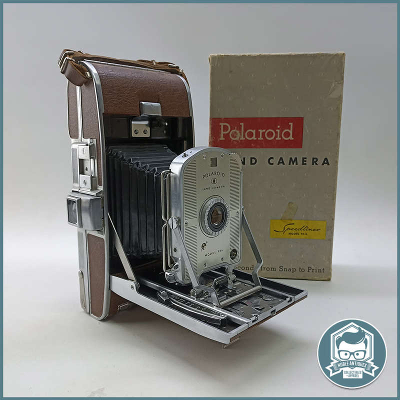 Cameras - Large Original Vintage 1950`s Boxed Polaroid Model 95 First ...