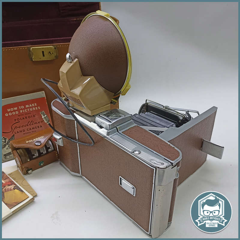 Cameras - Large Original Vintage 1950`s Cased Polaroid Model 95 ...