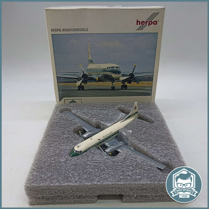 Models - Herpa Convair 440 Rovos Air Diecast Metal - Original Plane Documents, Box and Blister ...