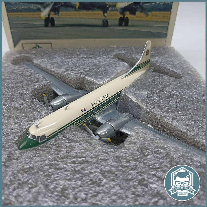 Models - Herpa Convair 440 Rovos Air Diecast Metal - Original Plane Documents, Box and Blister ...