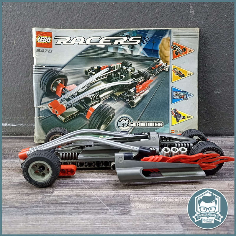 LEGO Sets - Original 2002 LEGO 8470, Slammer G-Force, LEGO® Racers (No ...