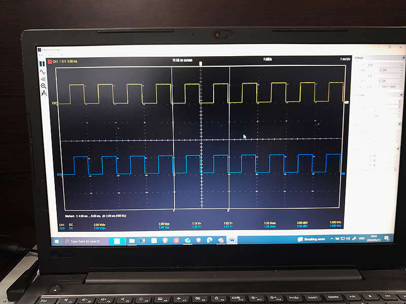 Oscilloscopes - Hantek6022BE student oscilloscope was sold for 650.00 ...