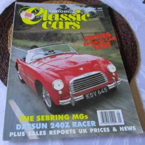 Cars - THOROUGHBRED & CLASSIC CARS MAGAZINE JANUARY 1992 ( DATSUN 240Z ...