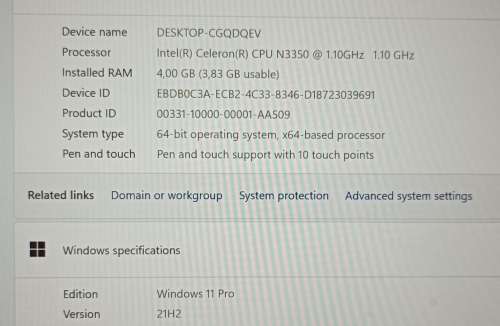 Laptops & Notebooks - Mecer Guru Pro Touchscreen LTE FHD 13.3`, Intel ...