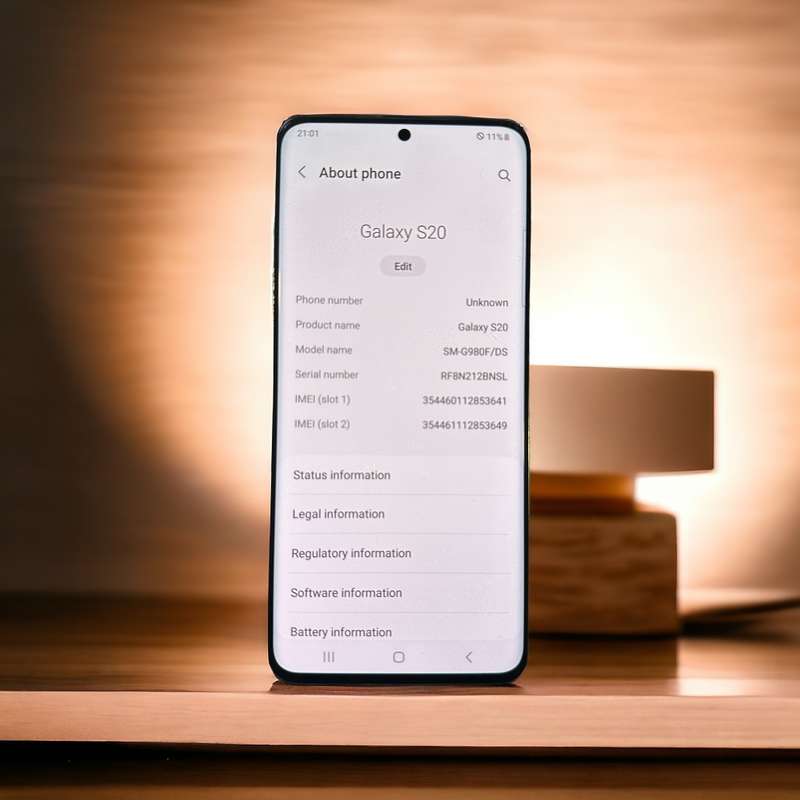 Samsung - Samsung Galaxy S20 Sm-G980F/Dual Sim 128GB 8gb ram Cloud Blue ...