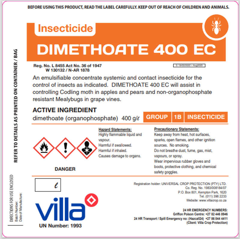Other Business, Farming & Industry - DIMETHOATE 400 EC 20L was listed ...