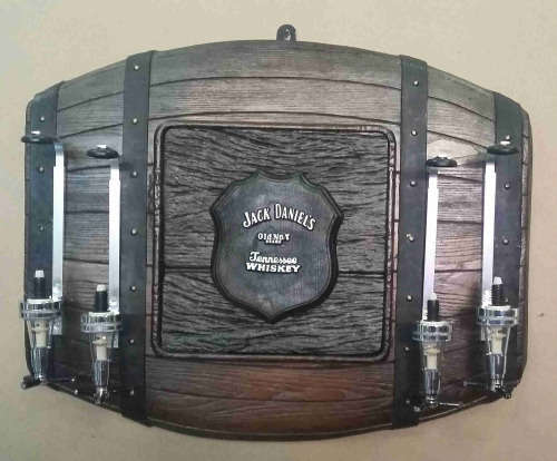Liquor Dispensers - Jack Daniel`s Barrel, 4 units optic spirit tot ...