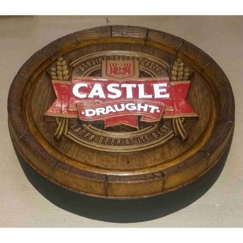 Bar Accessories - Castle Draught Large barrel end. 46cm diameter. for ...