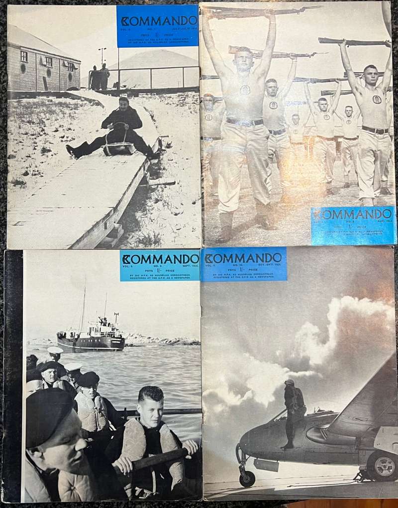 Books - COLLECTION OF 131 KOMMANDO/COMMANDO SADF MAGAZINES - 1949 TO ...