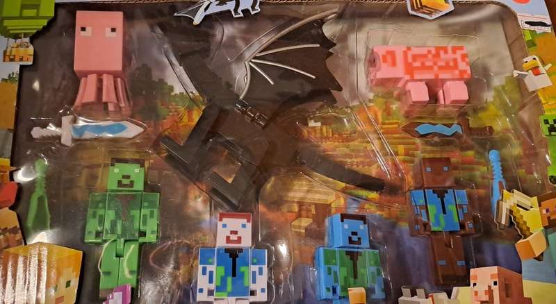 Collectable Figurines - Collection of Minecraft Figurines (Still in ...