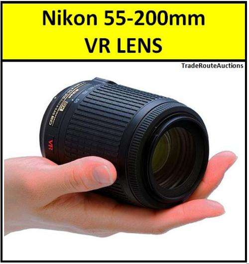 Lenses - Nikon AF-S NIKKOR 55-200mm VR [ VIBRATION REDUCTION ] LENS was ...