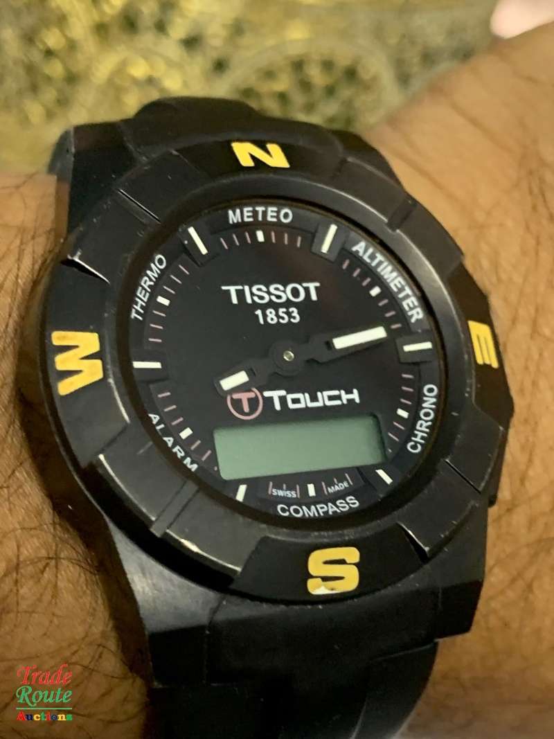 Men's Watches - Tissot Racing T-Touch Titanium Men`s Sports Watch was ...