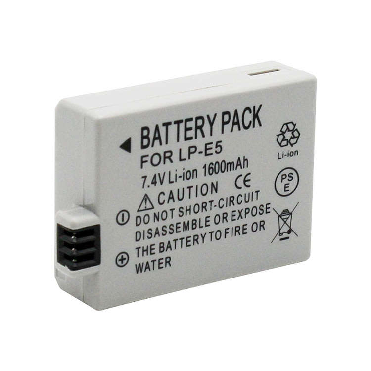 Chargers & Power Supplies - Replacement LP-E5 Battery Pack for Canon ...