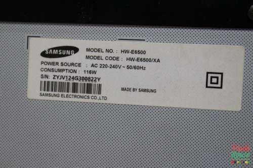 Amplifiers & Processors - Samsung HW-E6500 5.2 Channel 3D Component ...