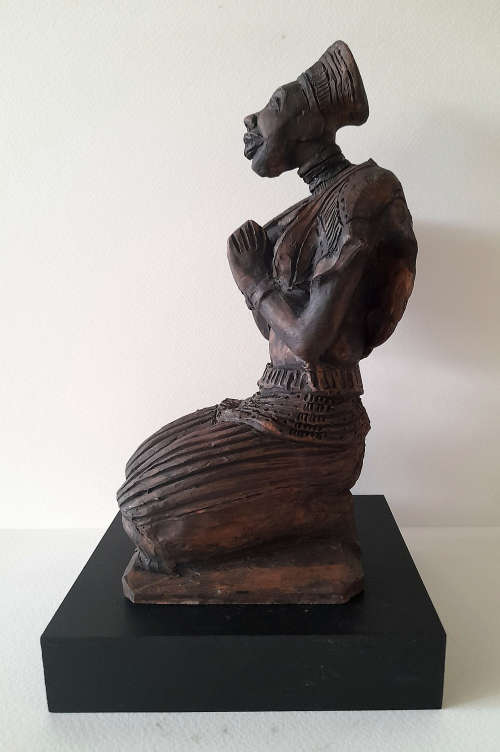 Sculptures & Carvings - clive sithole fired earthenware figurative ...