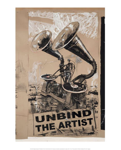 Prints - william kentridge `unbind the artist` print for sale in ...