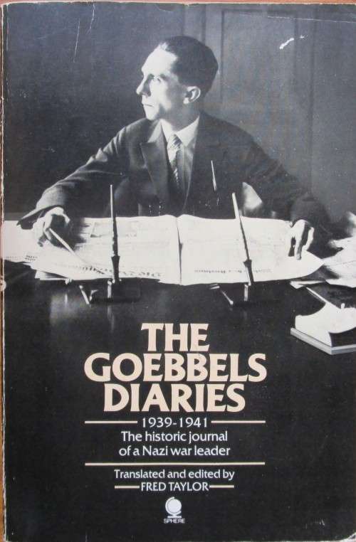 Books - The Goebbels Diaries 1939-1941 the Historic Journal of a Nazi ...
