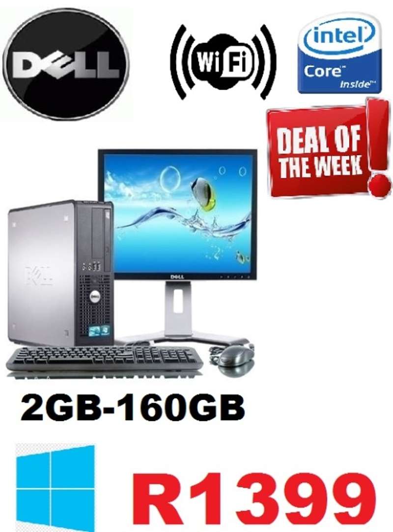 PC Desktops & All-in-Ones - DELL OPTIPLEX - SFF -CORE2DUO - 2GB RAM ...