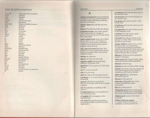 Cooking, Food & Wine - THE SOUTH AFRICAN MENU & KITCHEN DICTIONARY ...